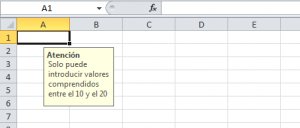 Excel – Validar los datos al introducirlos en las celdas – Access, Excel, VBA y más